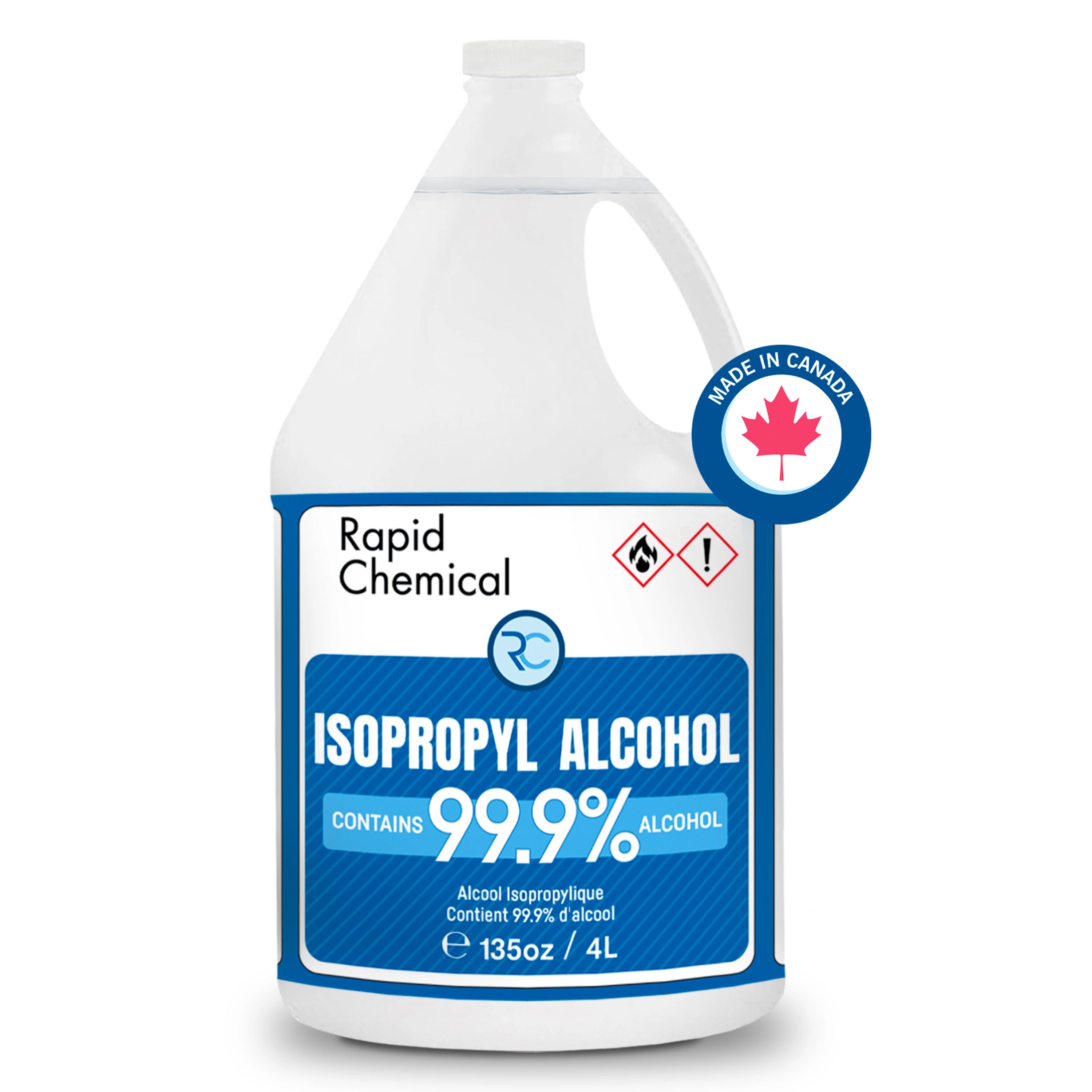 99.9% Isopropyl Alcohol 4L– Rapid Protectant