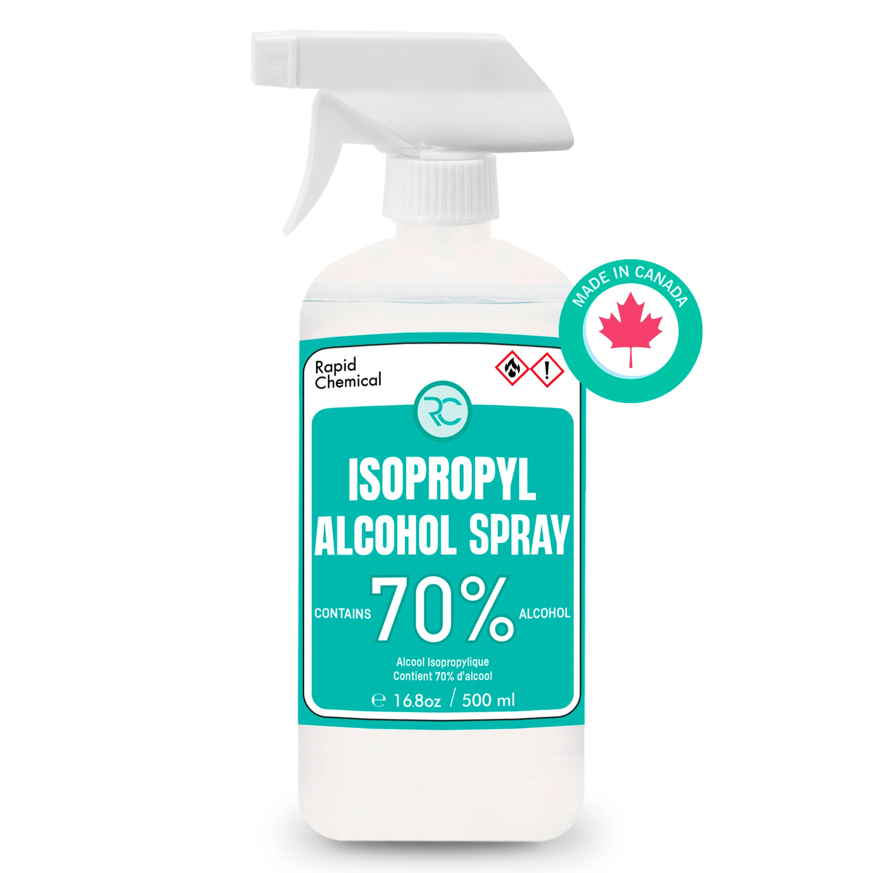 70% Isopropyl Alcohol Spray 500ml– Rapid Protectant